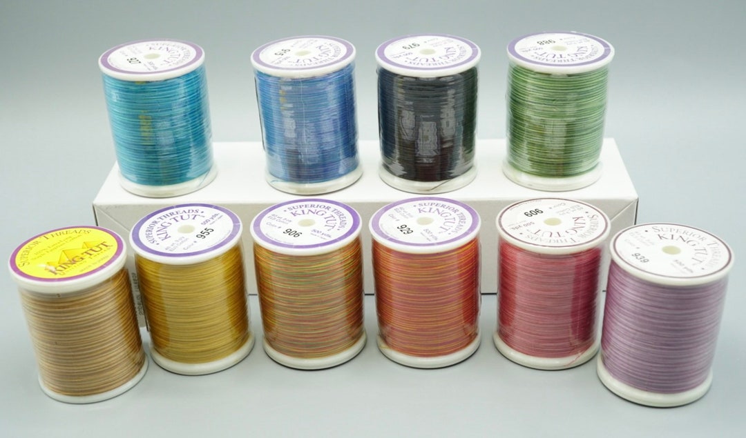King Tut Thread, Assorted Colors, 909, 927, 929, 939, 955, 979, 991 - Etsy