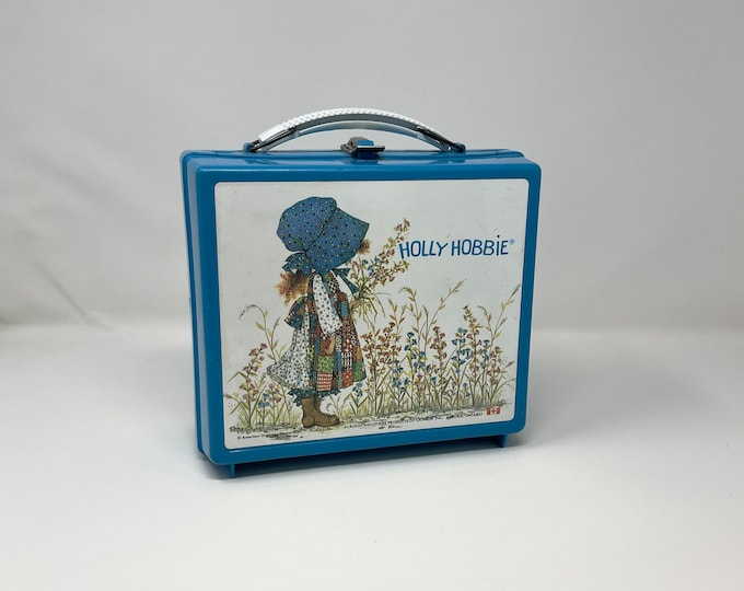 Vintage Holly Hobbie Lunch Box | 1970’s Lunch Box | Holly Hobbie Vase ...