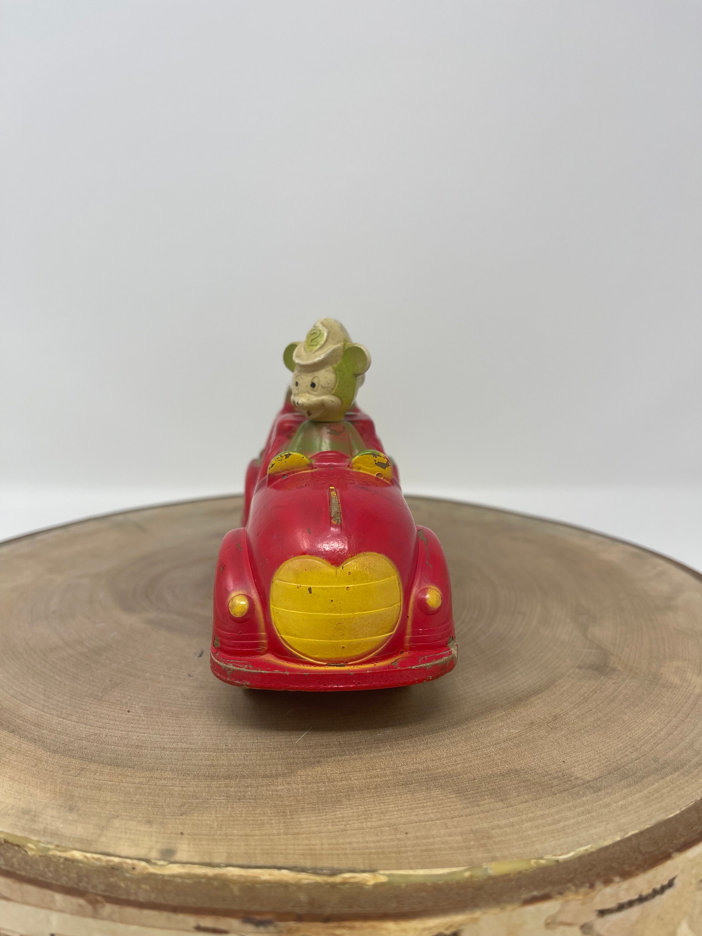 Vintage Mickey Mouse Sun Rubber Push Toy Sun Rubber Mickey - Etsy