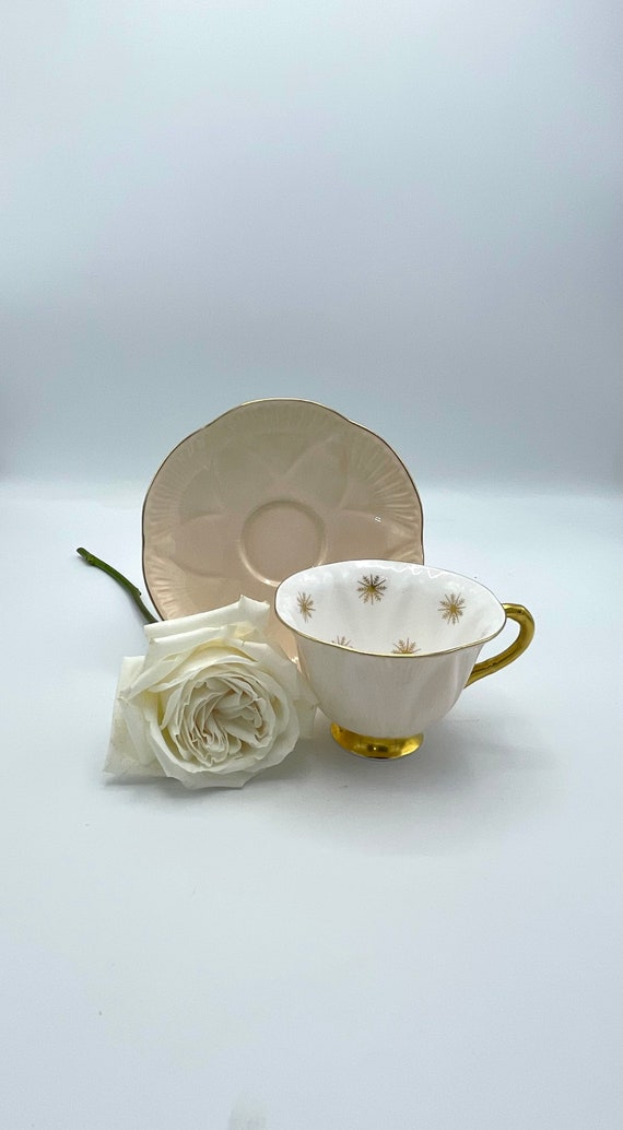 Rare Shelley Snowflake Teacup Set 13943 Polar Star Tea Cup Set - Etsy