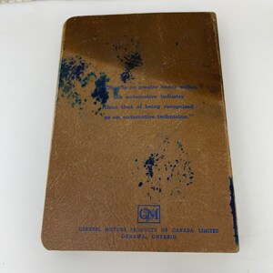 Vintage Auto Mechanics Reference Manual | Auto Mechanic Gift | 1940's ...