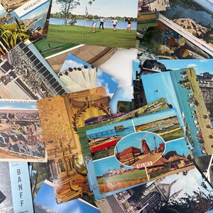 Vintage Postcards | Lot of Retro Travel Postcards | 70's Postcards in ...