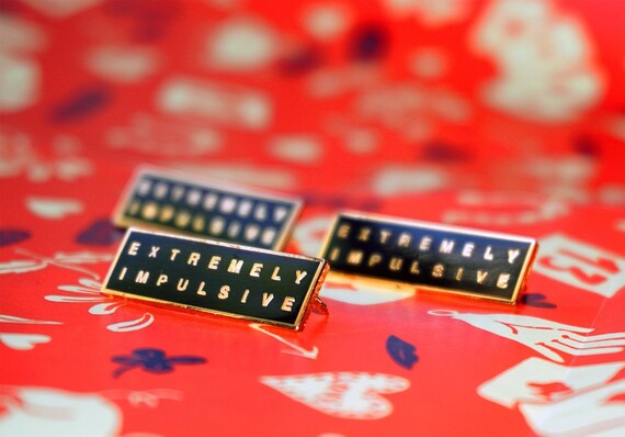 Hard Enamel Pin / Mental Health Pin / Mental Health Art / | Etsy