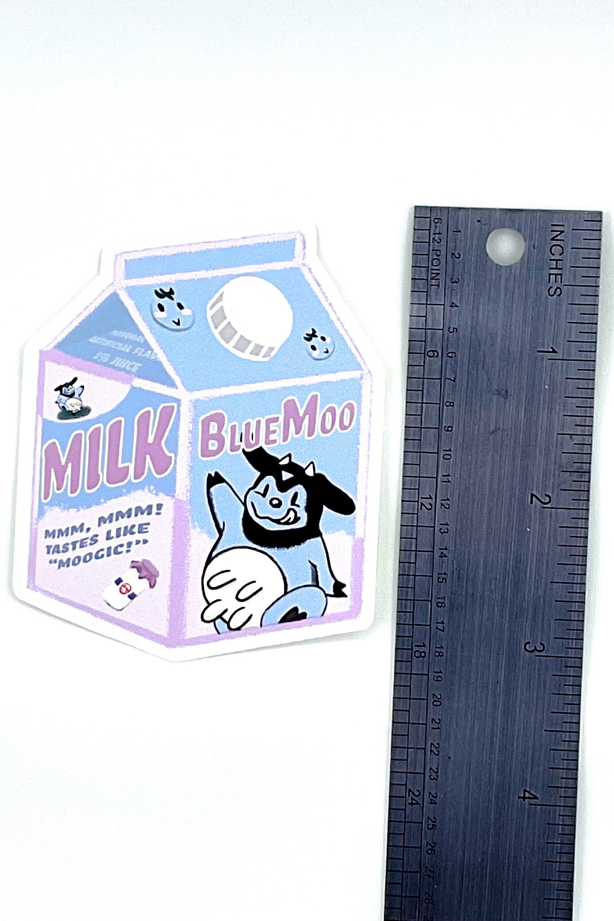 Miltank Sticker Blueberry Milk - Etsy