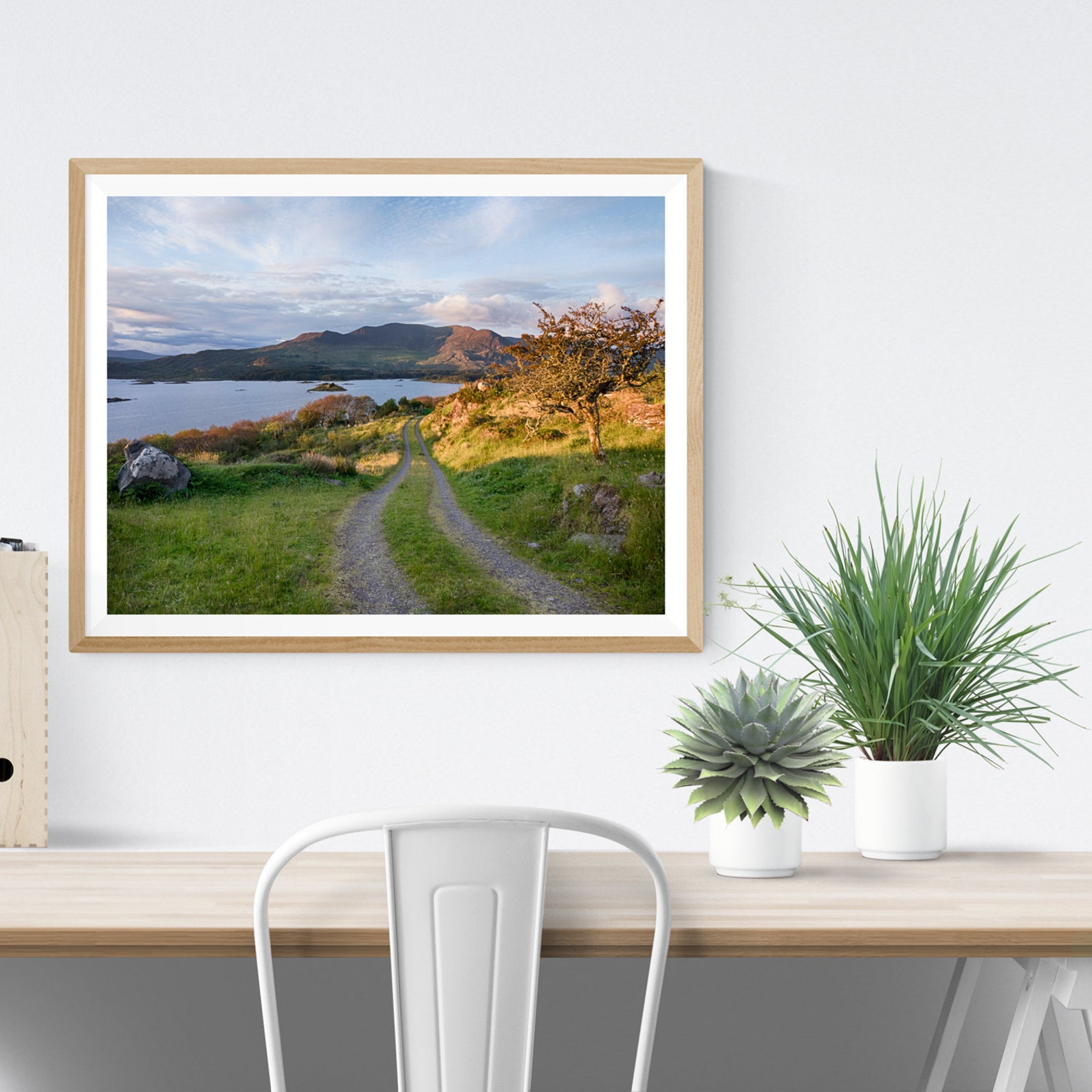 Original Photo Ireland Pretty Kerry Sunset Lake Landscape | Etsy