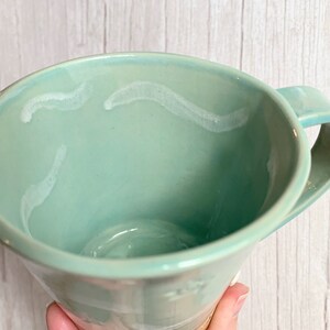 Handmade Beach / Ocean Style Mug With Seashells and Turtles, 14oz or ...