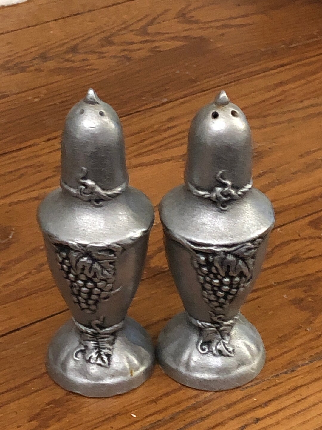 Carson Statesmetal Pewter Salt and Pepper Shakers - Etsy