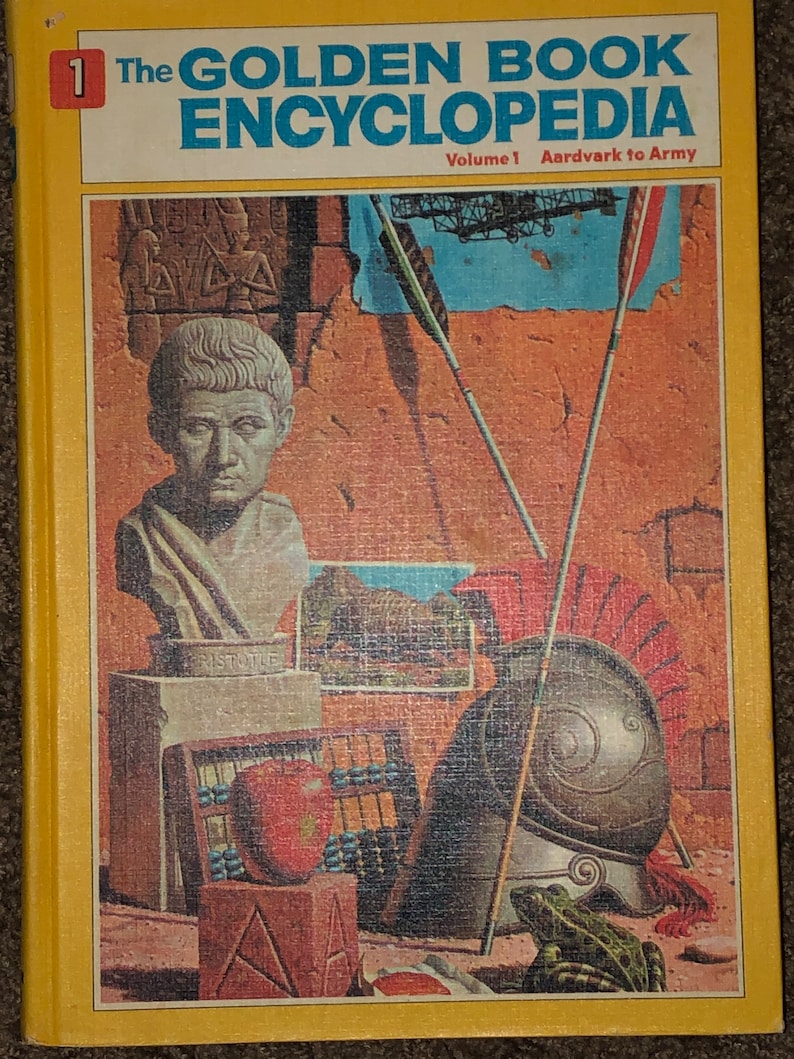 The Golden Book Encyclopedia 1970 Vol 1 Complete Set 1-16 Hardcover ...