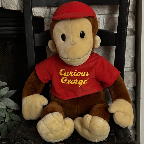Curious George Plush Toy - Etsy