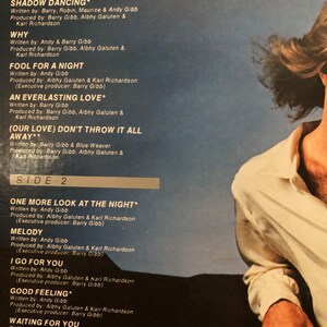 Andy Gibbs Shadow Dancing Vinyl 1978 - Etsy