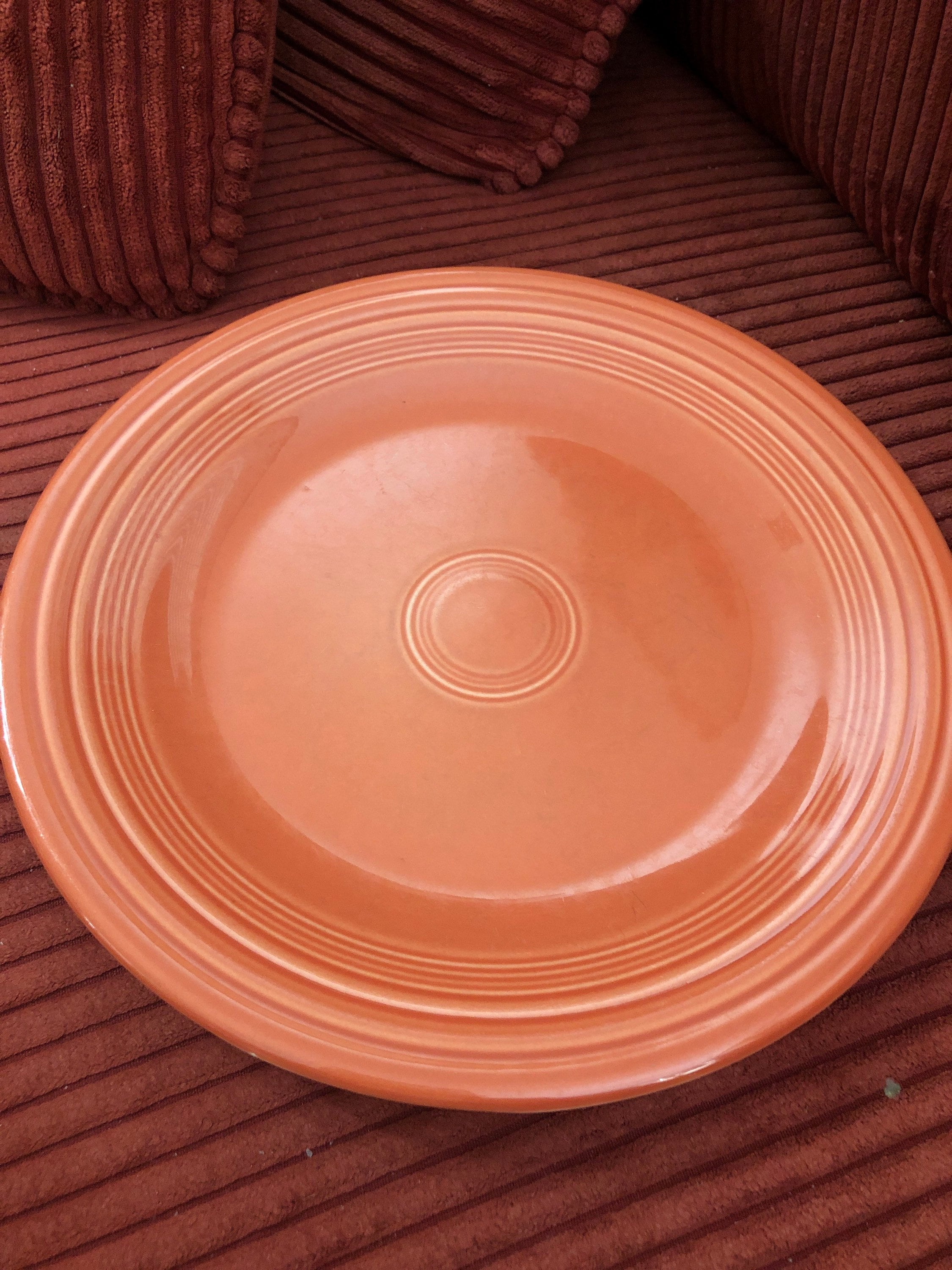 Fiesta Persimmon Dinner Plates HMC Set of 2 - Etsy