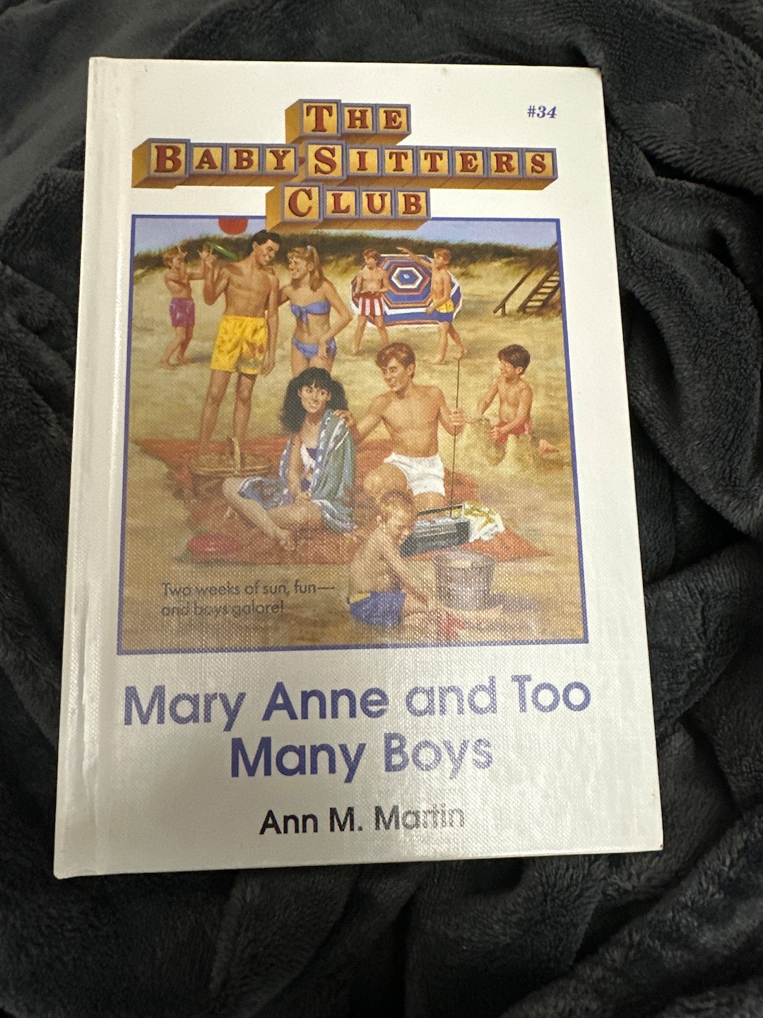 The Baby Sitters Club ‘ Mary Anne and Too Many Boys’ #34 Hardback Book ...