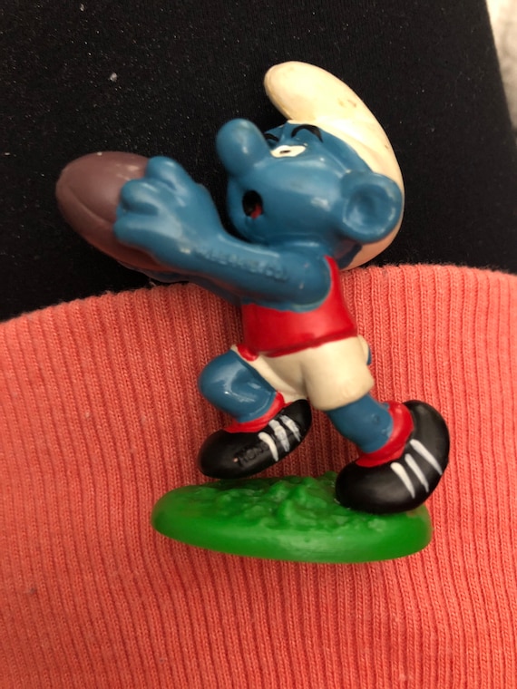 Smurfs Football Player | Etsy