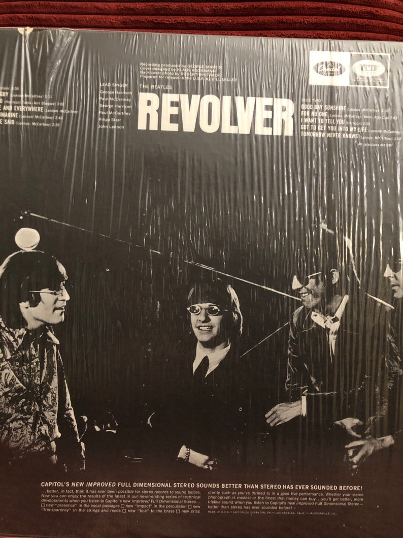 The Beatles Vinyl Revolver. Released Aug 8, 1966 by Capitol Records. - Etsy