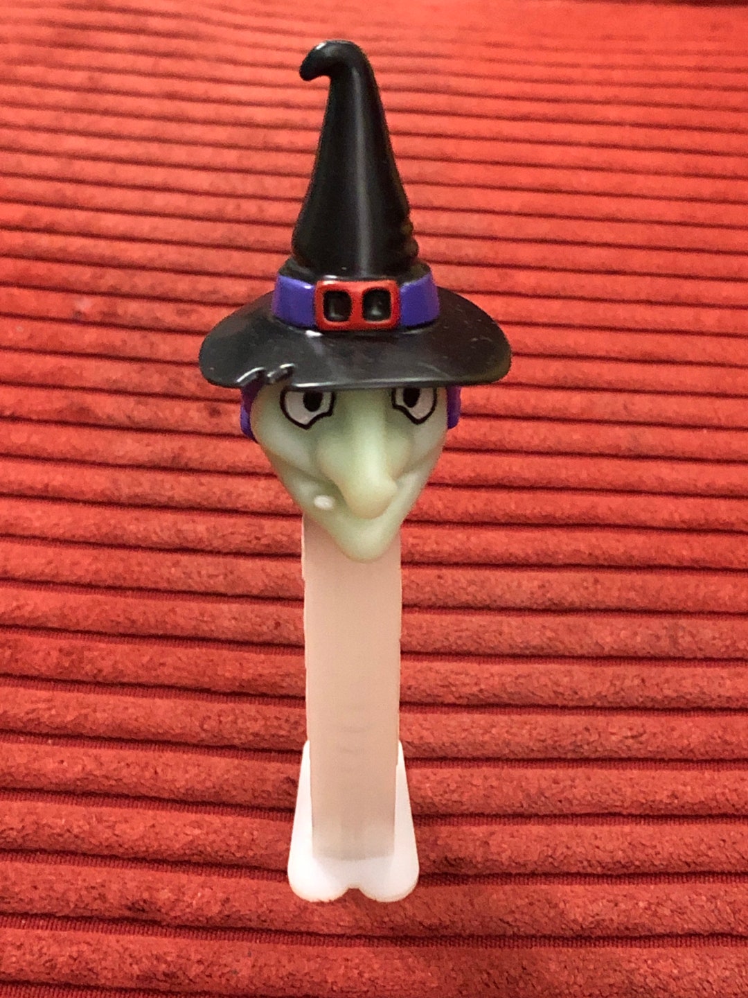 Halloween Glow in the Dark Witch Pez Dispenser 2003 - Etsy