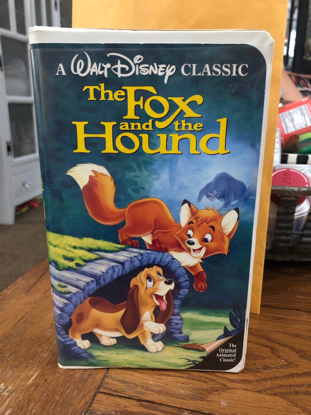 The Fox and the Hound VHS 1981 Film Walt Disney Classic Black Diamond ...