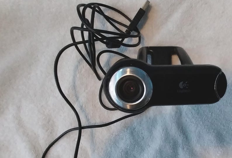 Logitech Webcam Pro 9000 Carl Zeiss 2MP Autofocus USB - Etsy