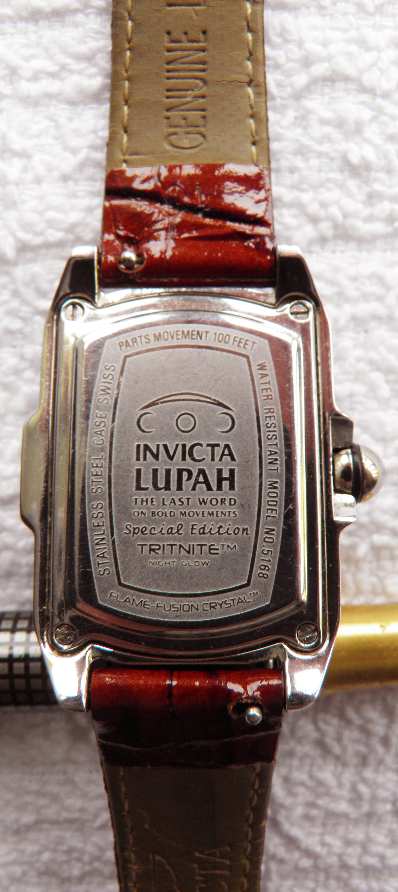 Invicta Lupah 5168 the Last Word Special Edition Tritnite Women Quartz ...