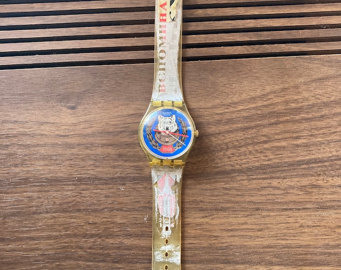 Swatch Laika the Space Dog Watch - Etsy