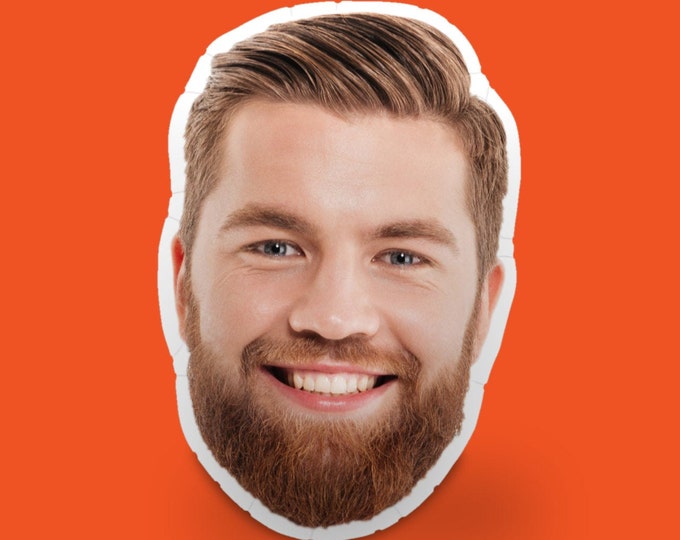 Personalized Face Shaped Pillow Custom Designed Cutout to - Etsy