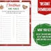 Christmas ABC Race Game | Christmas Game Printable | Christmas Party ...
