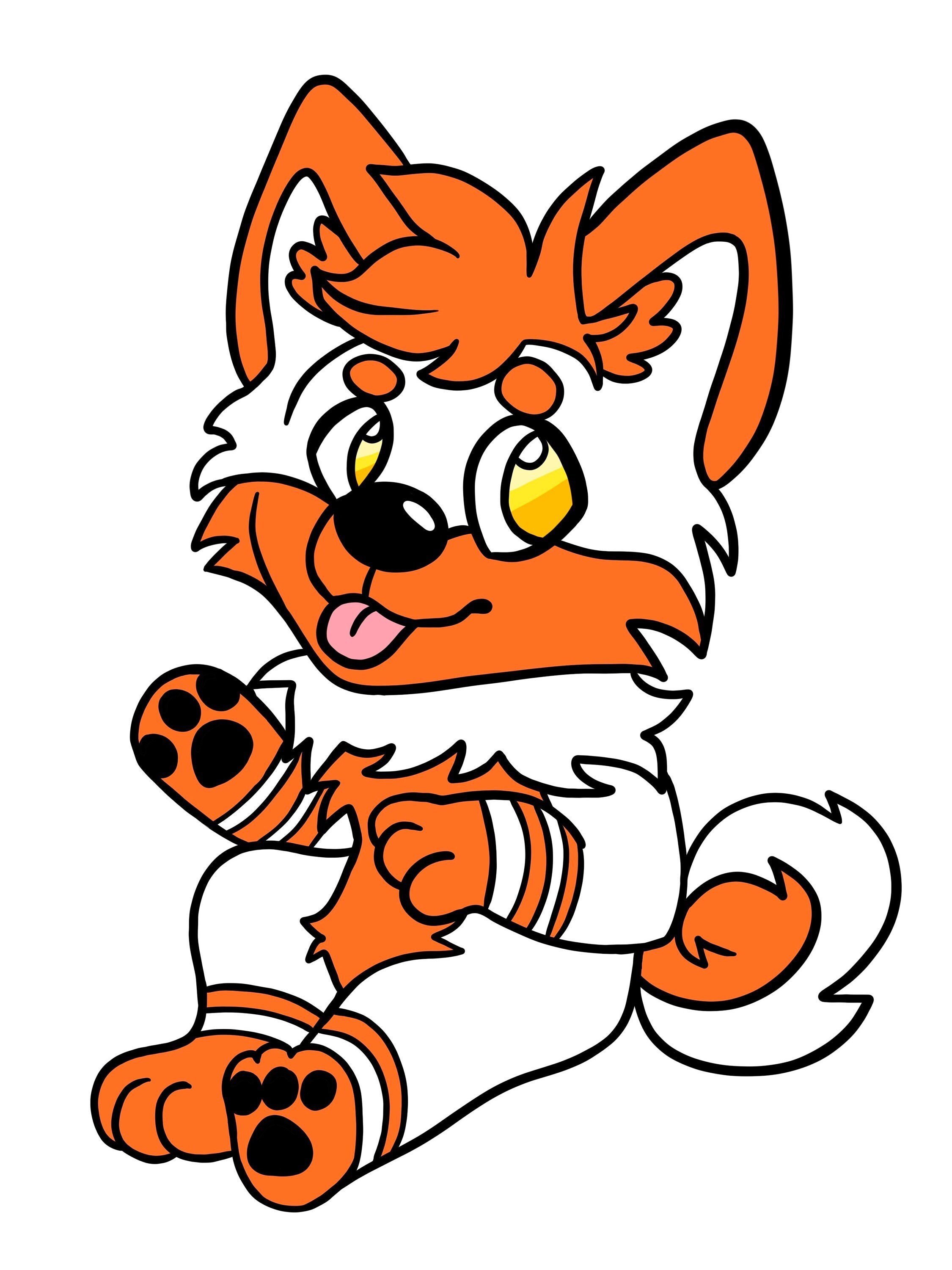 Copper Husky Furry Fursuit Merch Hard Enamel Pin Button - Etsy