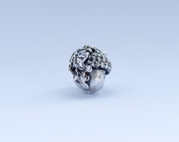 Yugen mighty Acorngreat Oaks Grow From Little Acorns Sterling Silver ...