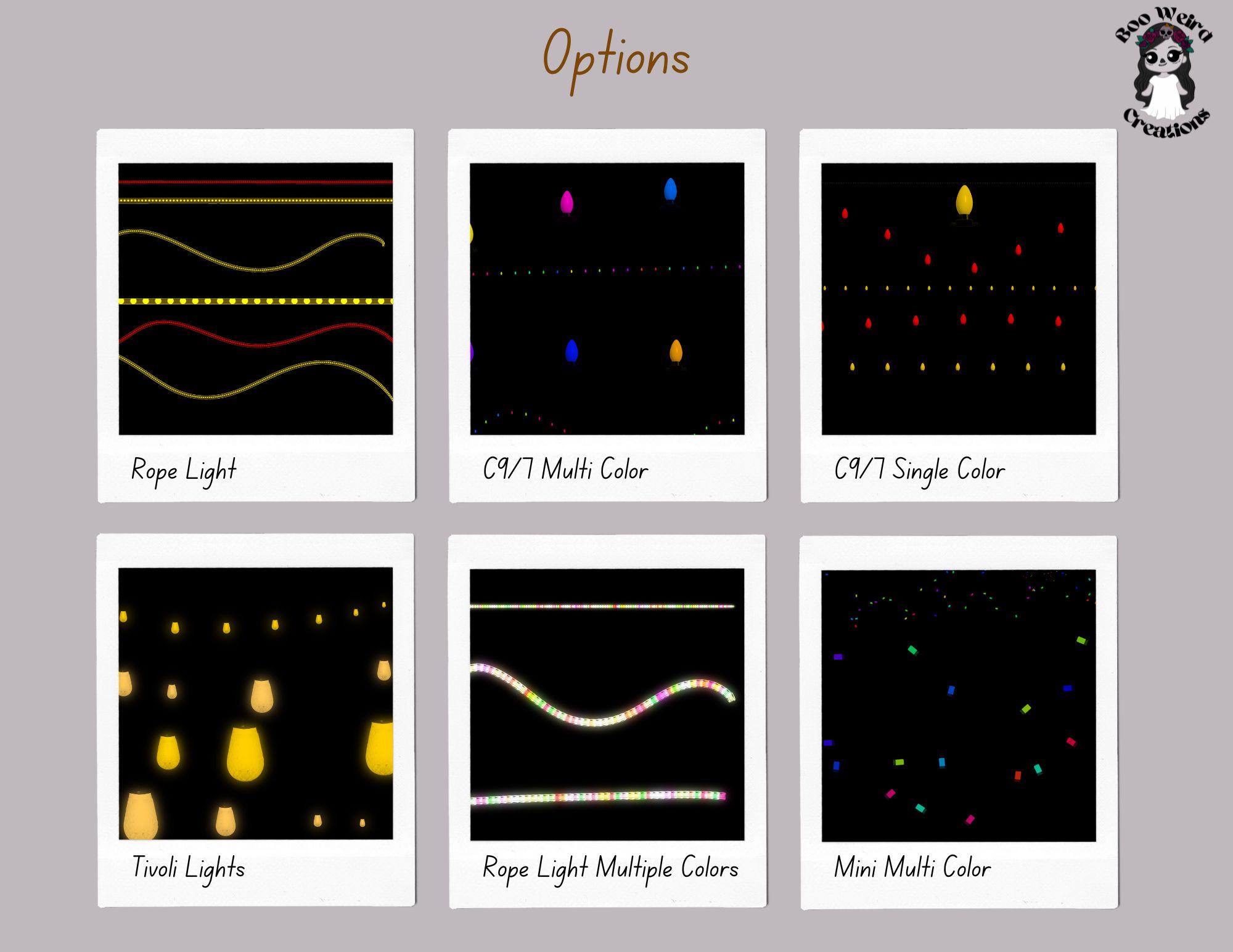 12 Procreate Brushes - Christmas Lights Collection | Intricately ...