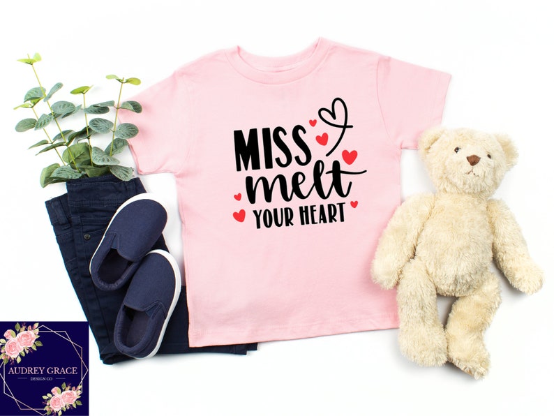 Miss Melt Your Heart Onesie® And T Shirt Valentines Day Etsy