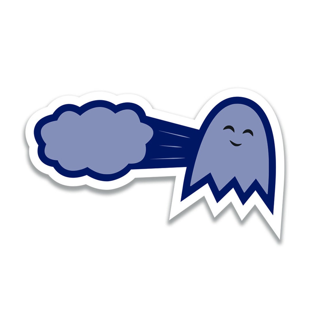 STICKER: Ghosting Ghost 3 Die Cut Sticker - Etsy