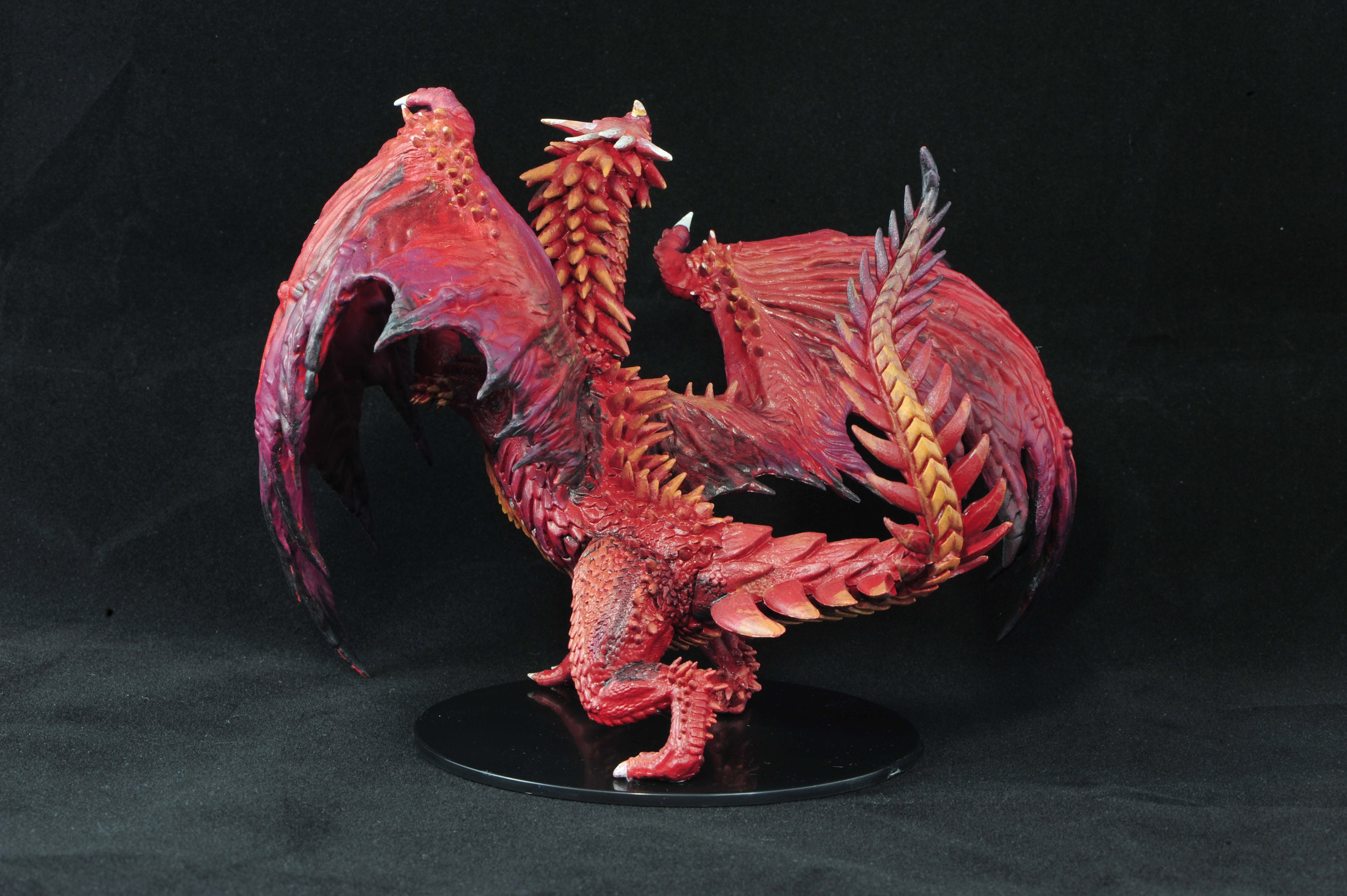Gargantuan Red Dragon Pathfinder Deep Cuts Hand-painted - Etsy