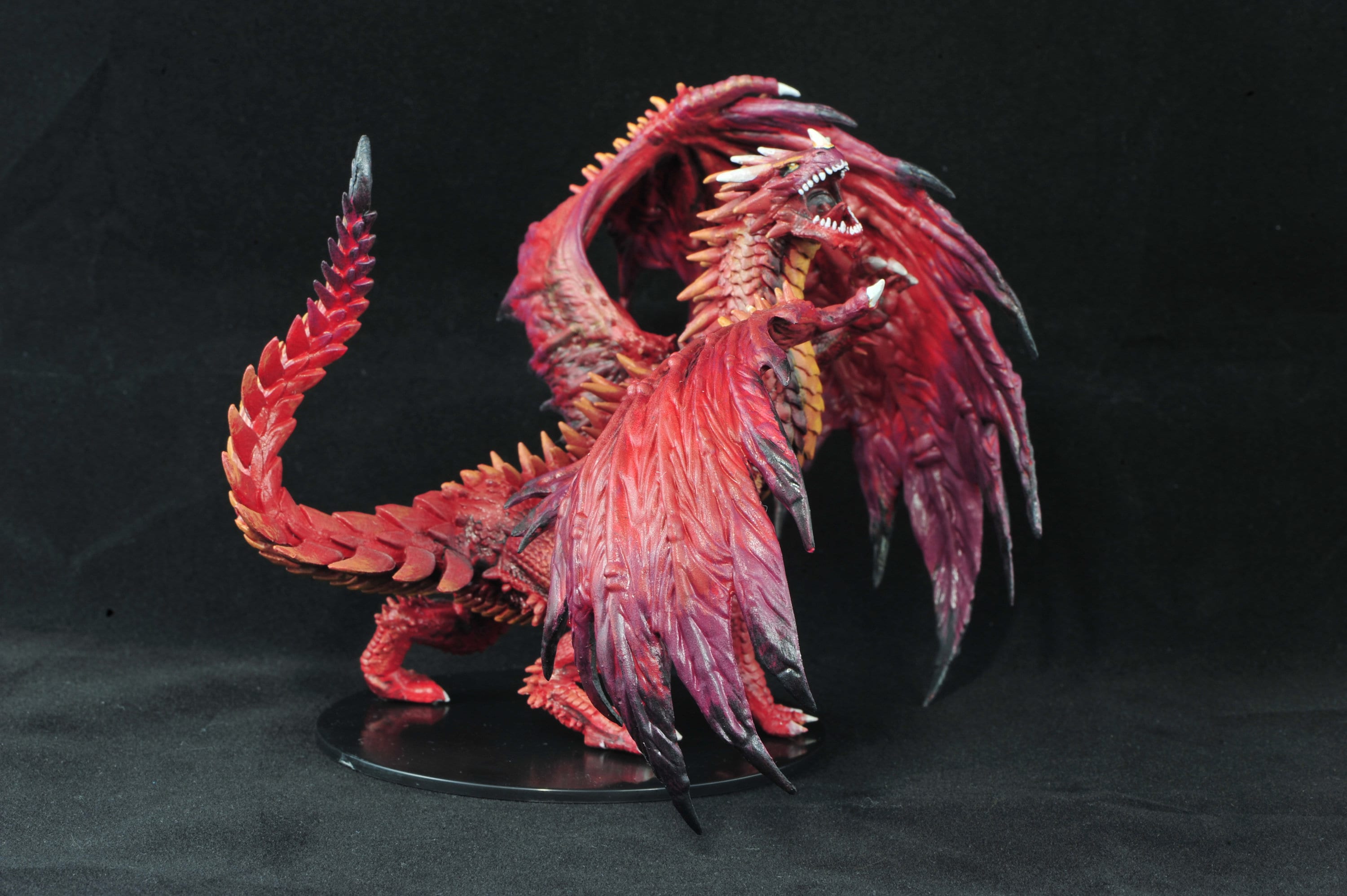 Gargantuan Red Dragon Pathfinder Deep Cuts Hand-painted - Etsy