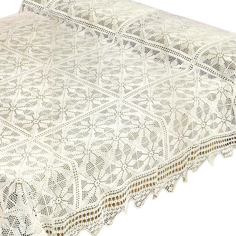 Vintage Lace King Bedspread - Etsy