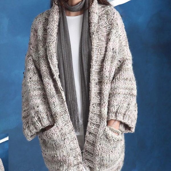 Loose Cardigan - Etsy