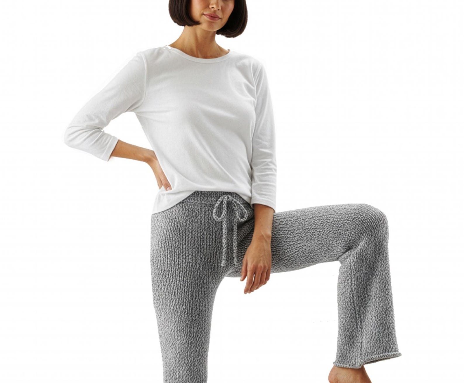 Knitted Pants Pattern | Easy Knitting Pattern Women's Comfy Pants ...