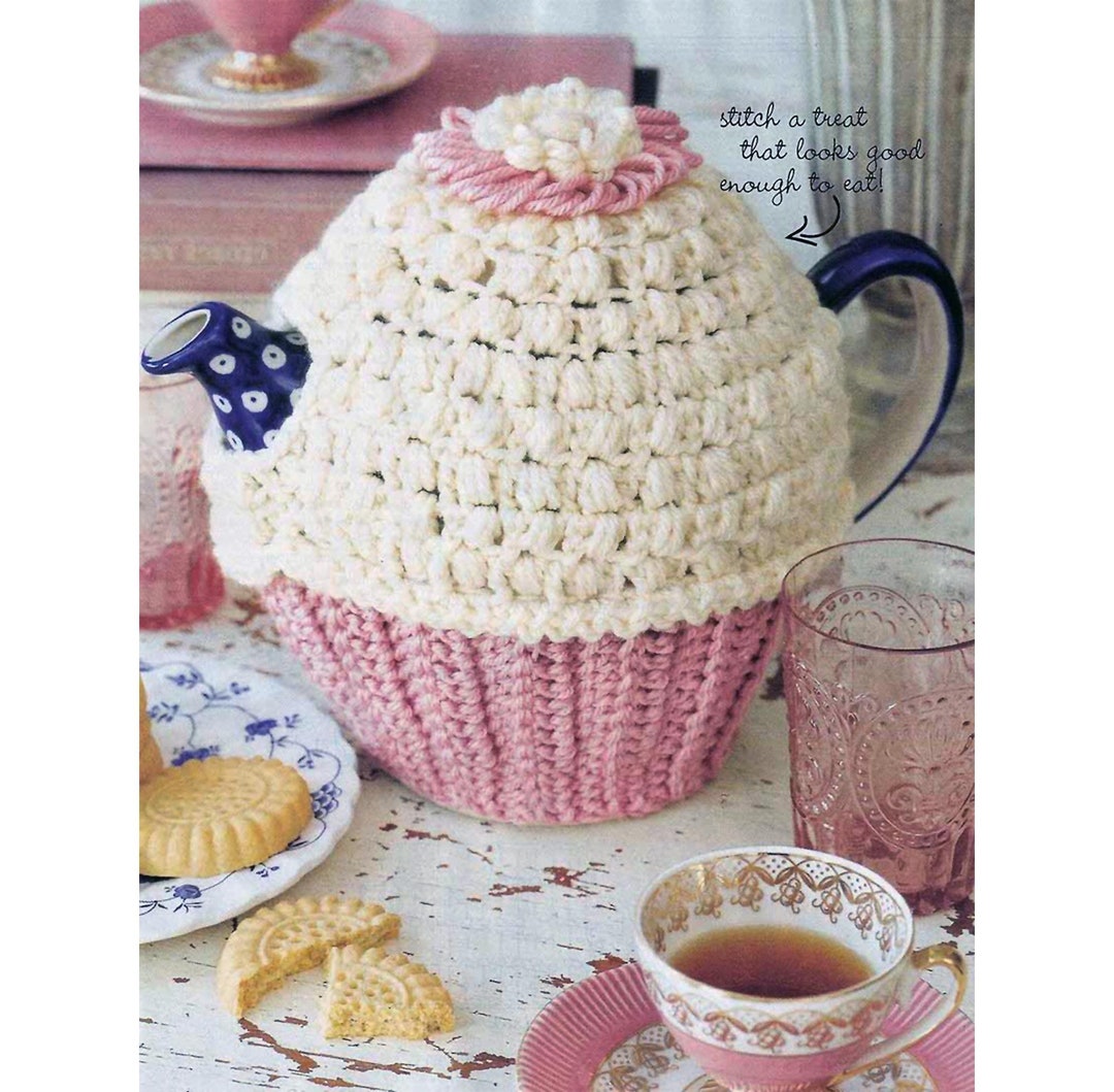 Cutest Tea Cozy Easy Crochet Pattern | Cupcake Teapot Cover | Quick ...