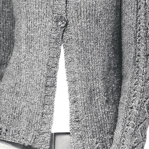 Comfy, Loose Cardigan Knitting Pattern | Casual Women's Top PDF ...