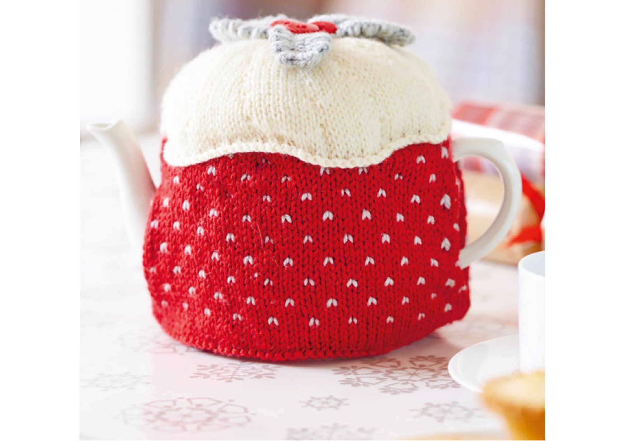 Christmas Tea Cozy Knitting Pattern Xmas Pudding Teapot - Etsy