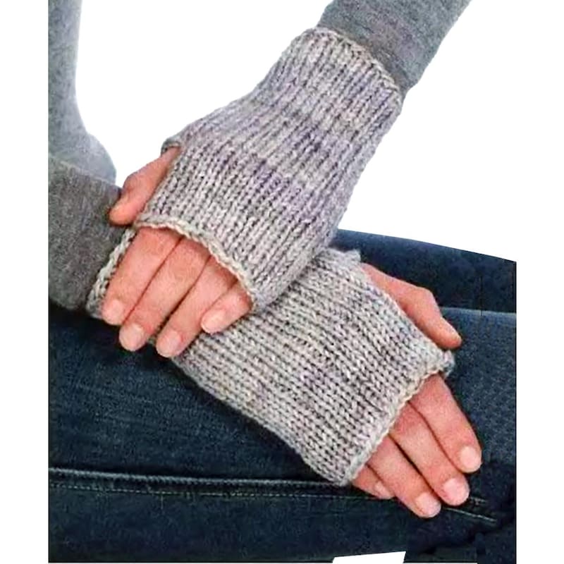 One Finger Crochet Mitten - Etsy