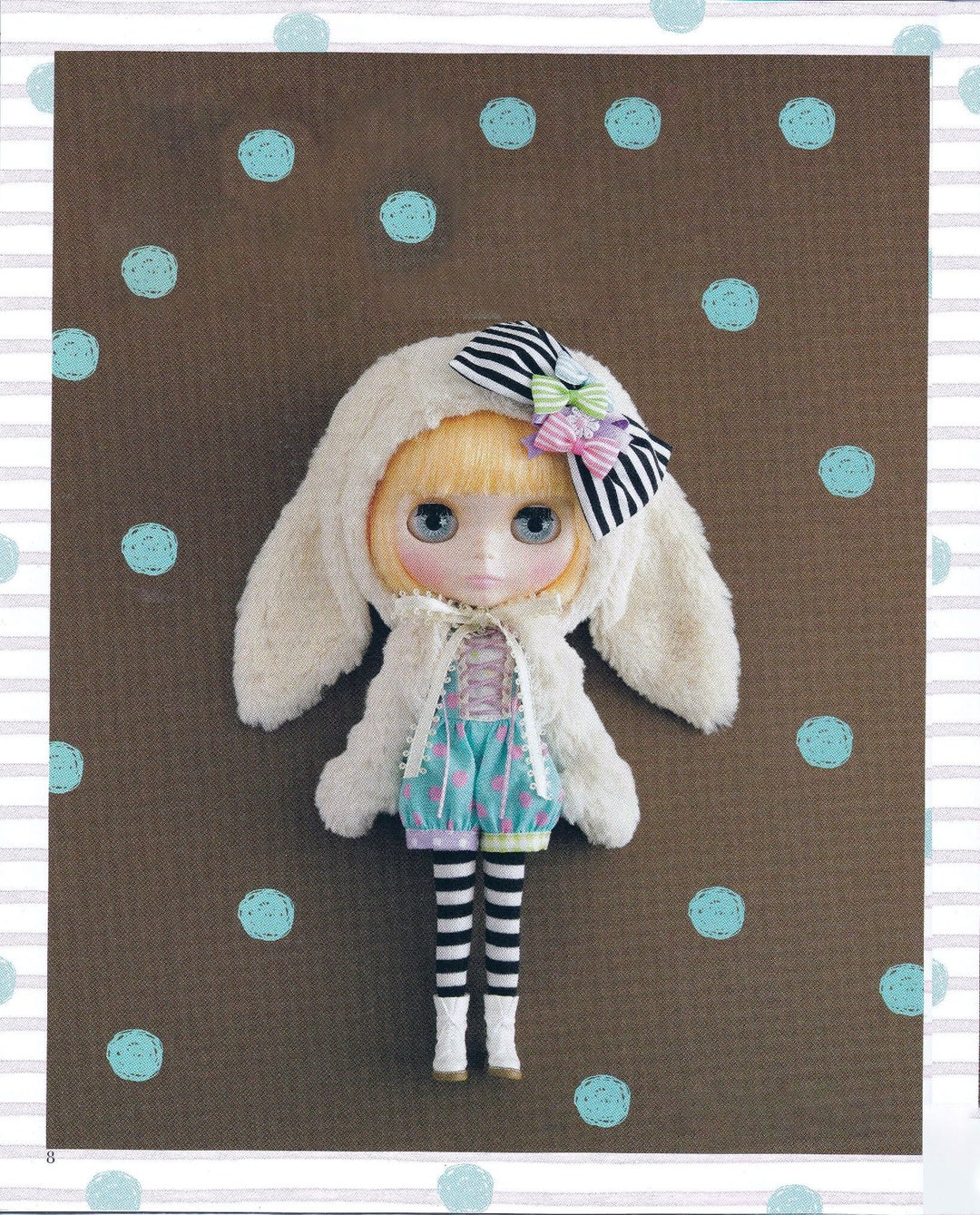 Cosplay Rabbit's Suit for Kenner Blythe & Licca Dolls | Cute Bunny ...