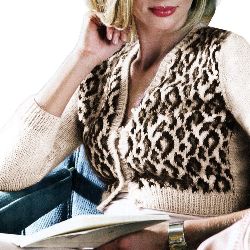 Vintage Cropped Leopard - Etsy UK