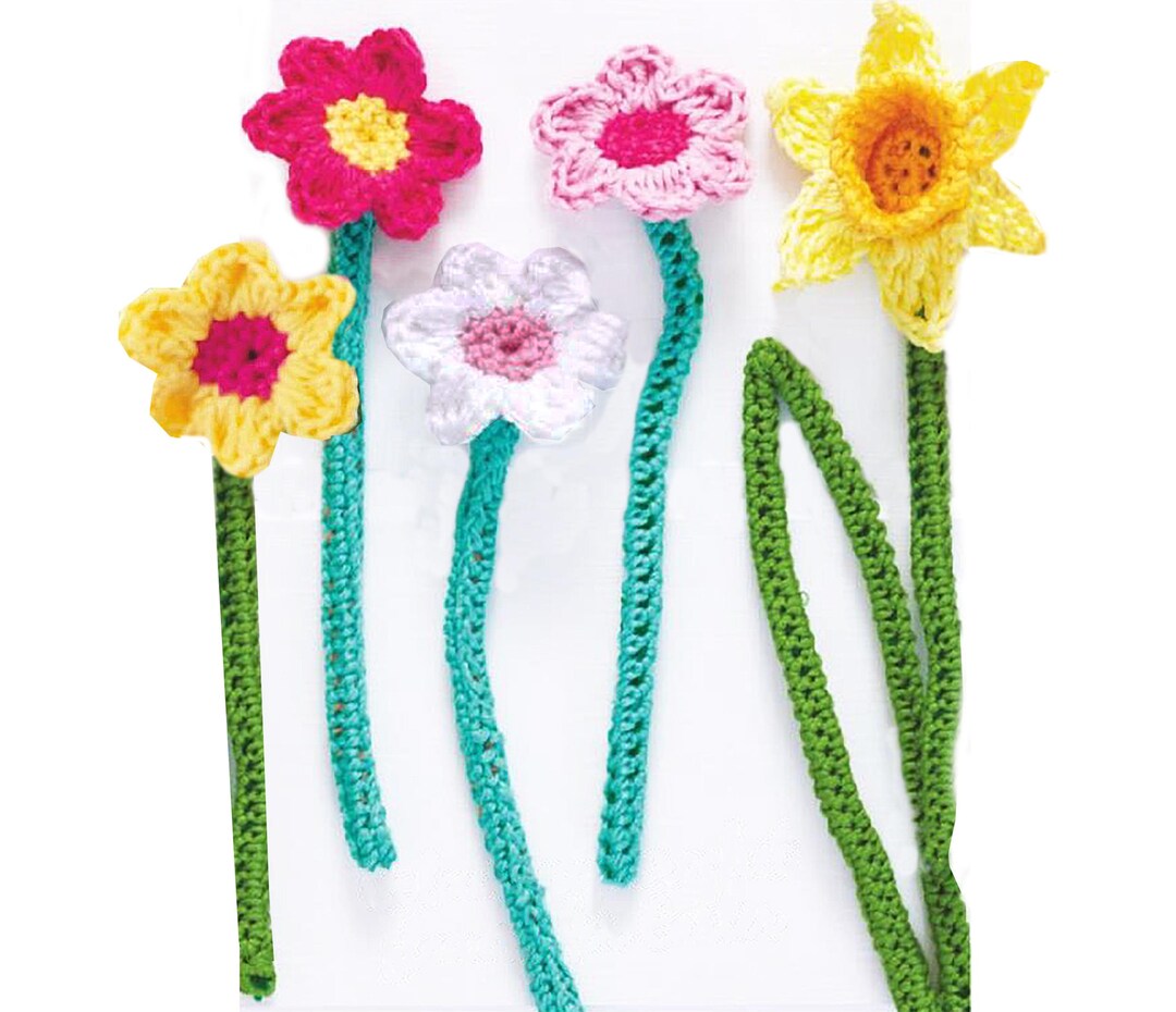 Spring Flowers Crochet Pattern Beginners | Easy Crochet Pattern Easter ...