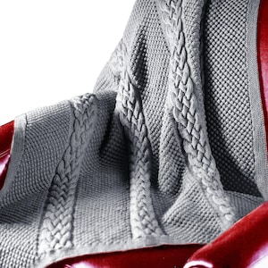 Aran Knit Pattern | Lattice & Cables Throw | Classic Irish Heirloom Blanket PDF Pattern Instant ...