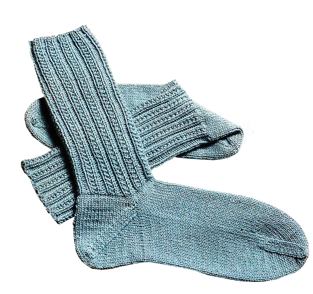 Simple, Basic Socks Knitting Pattern | Easy Knit Socks Pattern ...