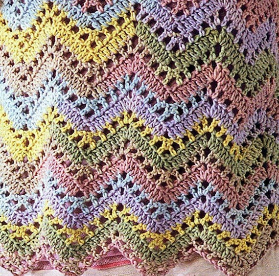 Easy Zig Zag Crochet Pattern