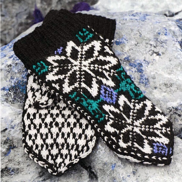 Scandinavian Mittens - Etsy UK