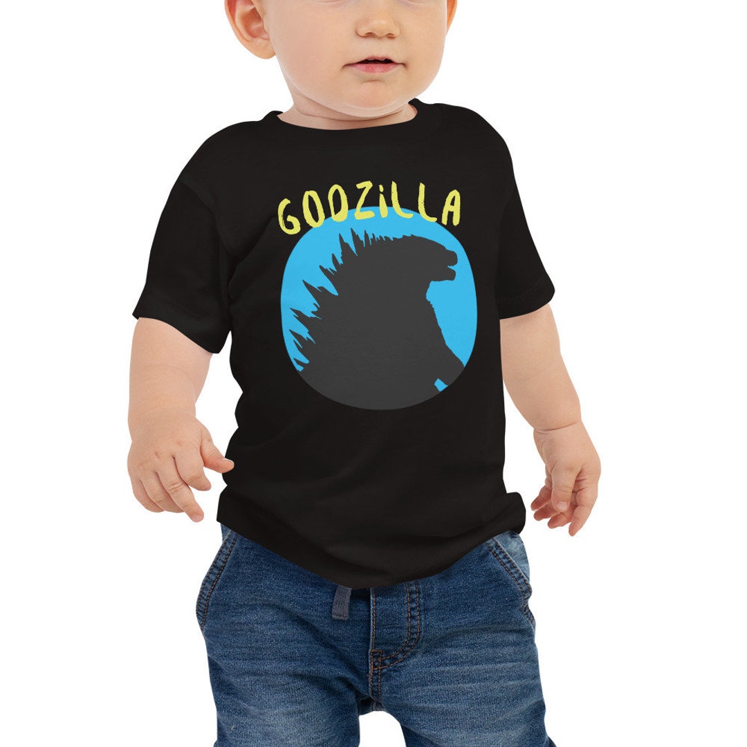 Retro Vintage Original Godzilla Baby Jersey Short Sleeve Tee - Etsy