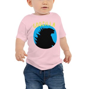 Retro Vintage Original Godzilla Baby Jersey Short Sleeve Tee - Etsy