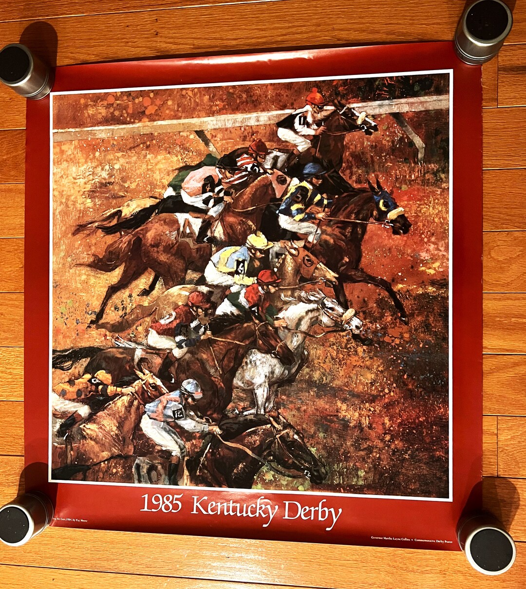 Fay Moore 1985 Kentucky Derby Poster - Etsy