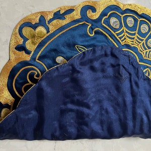 Vintage Chinese Gold Thread Embroidery - Etsy